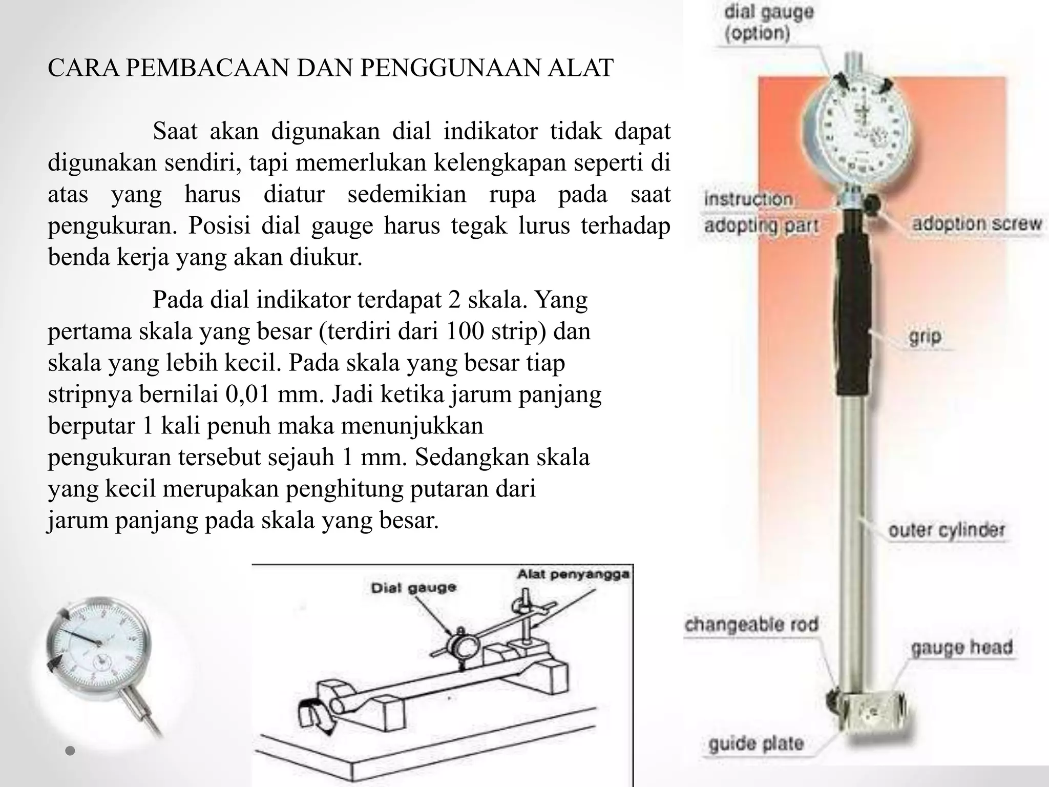 Macam macam alat ukur dalam mesin bubut | PPTX