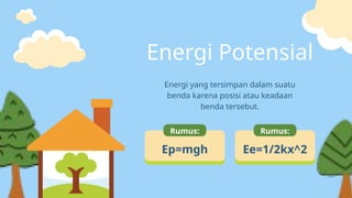 Macam-macam Bentuk Energi Presentasi Biru Hijau Ilustratif Ceria ...