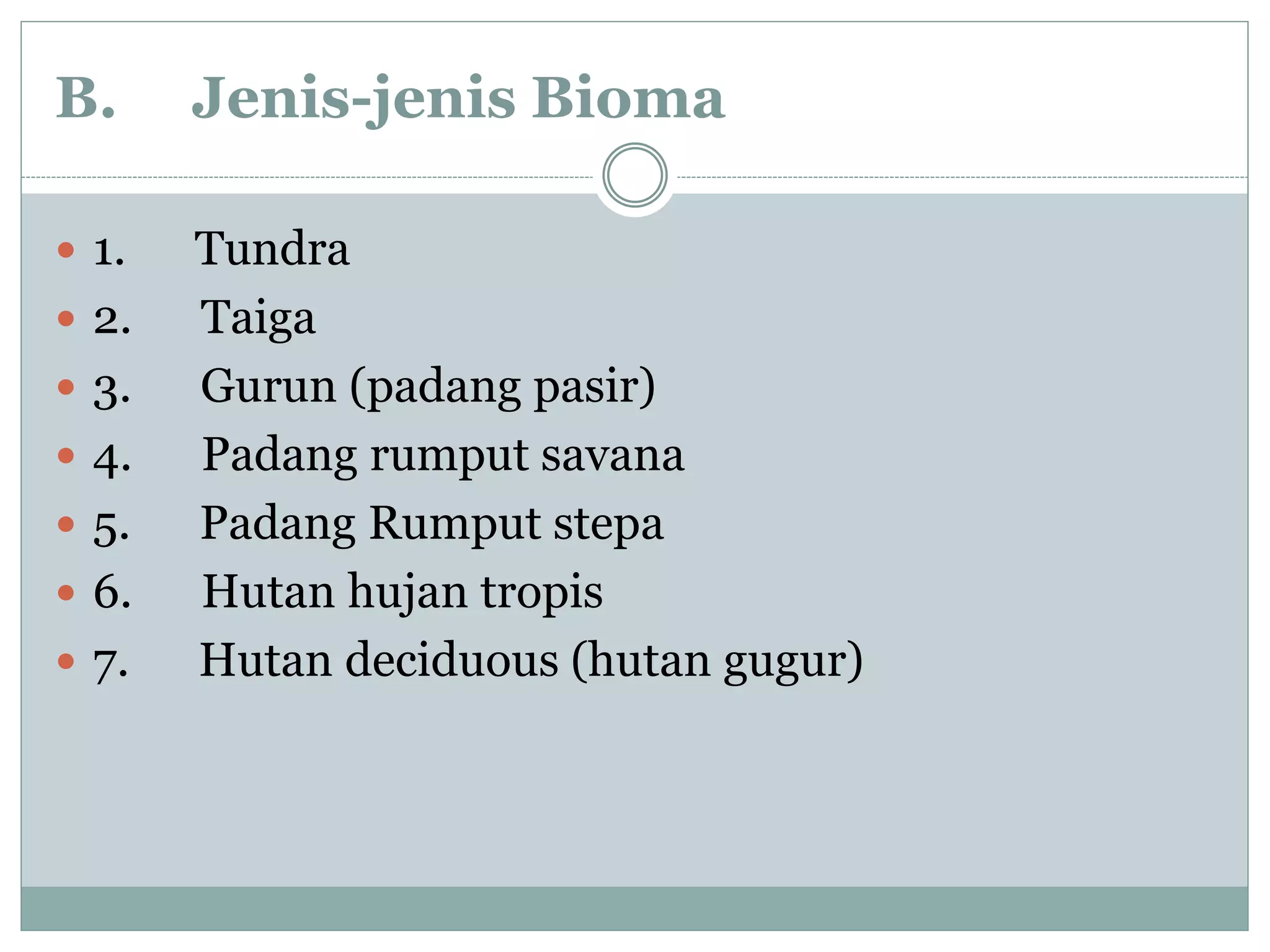 Macam macam bioma koni | PPTX