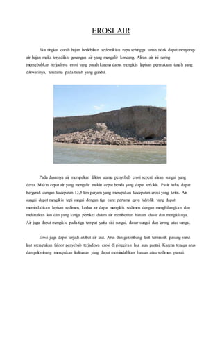 Macam - Macam Erosi | PDF