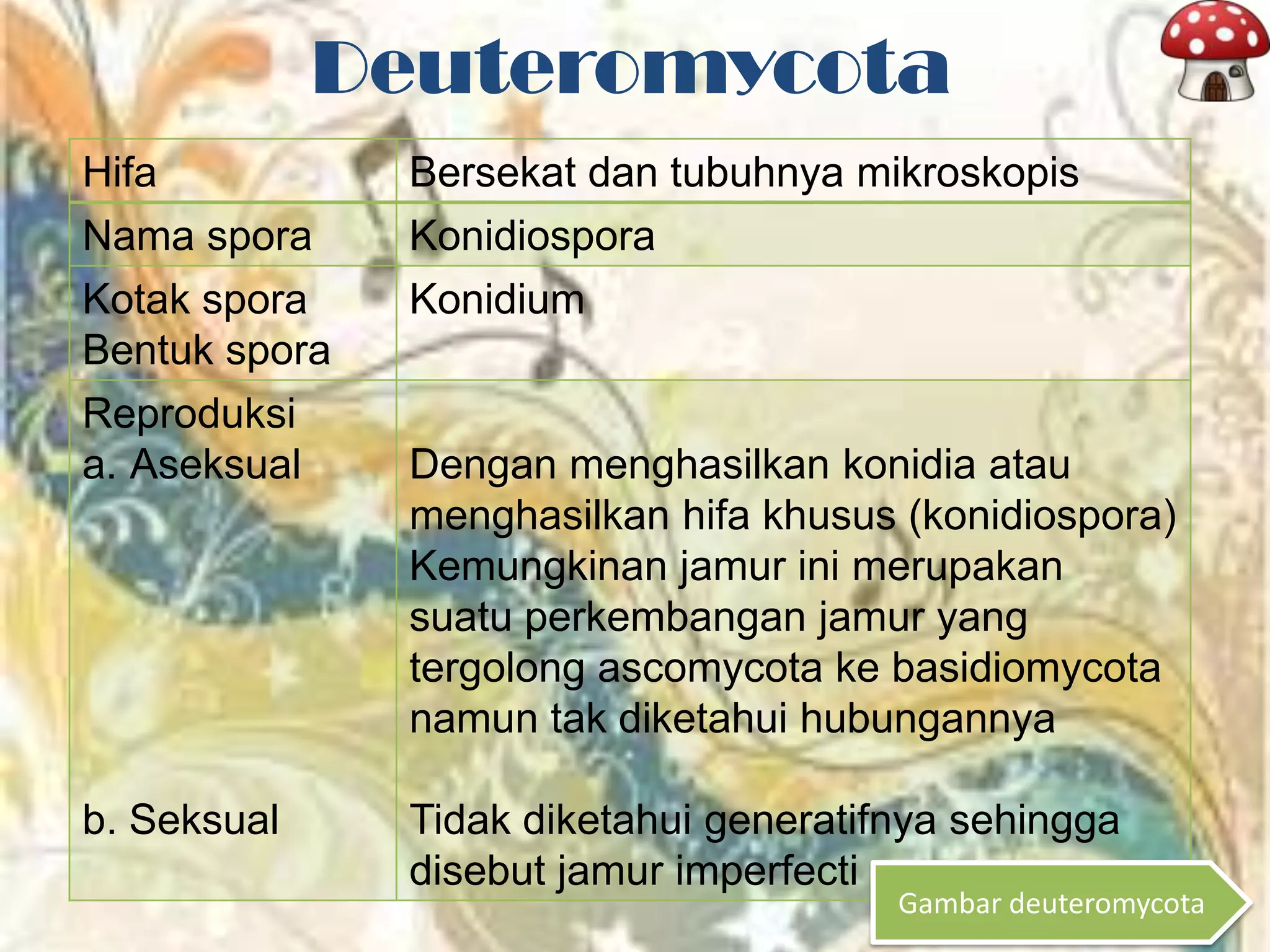 Macam macam fungi | PPTX