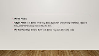 Macam-Macam Media Pembelajaran BAHASA ARAB .pptx