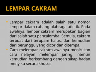 Macam-macam Nomor Lempar dalam Atletik.pptx
