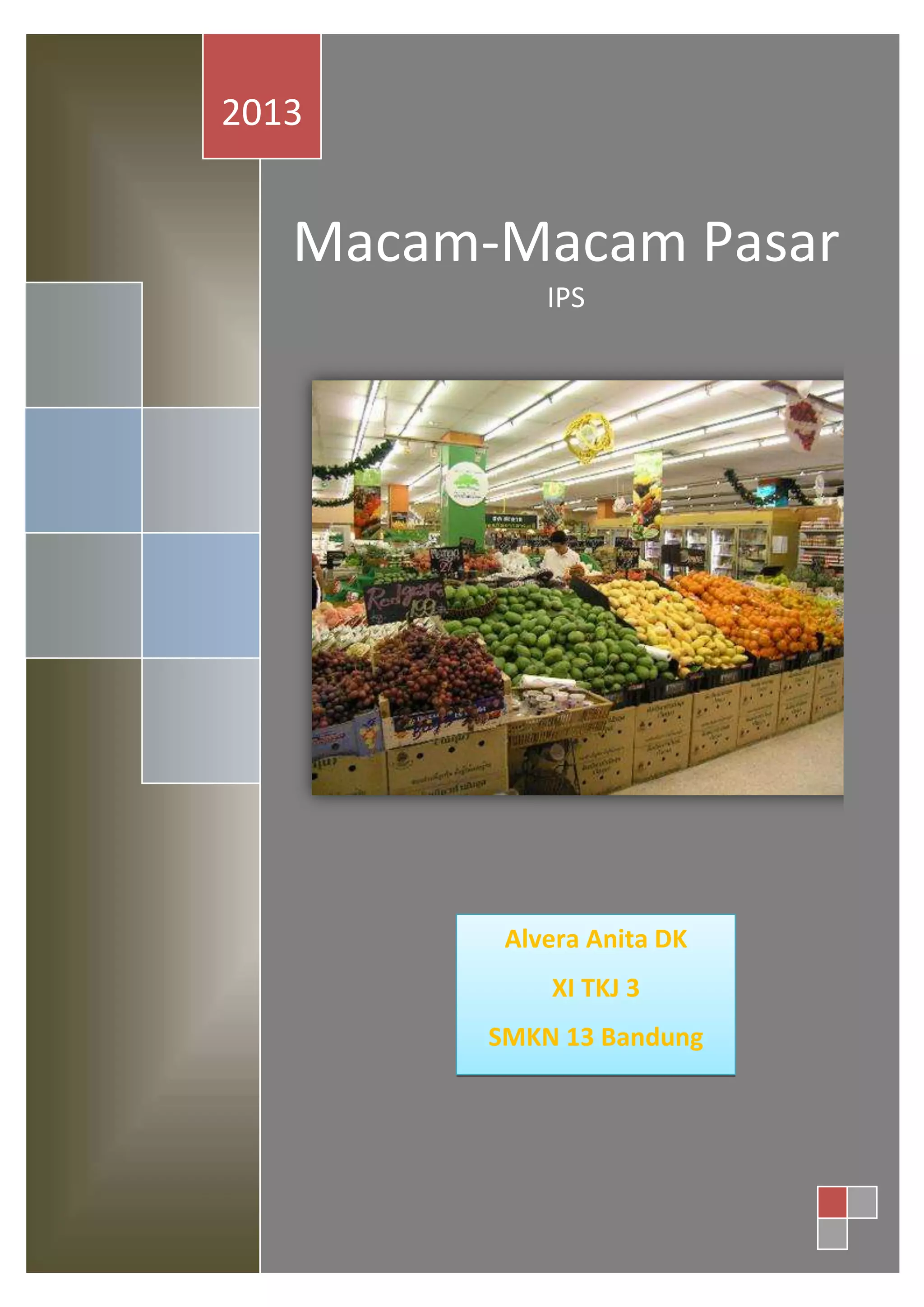 Macam-Macam Pasar | PDF