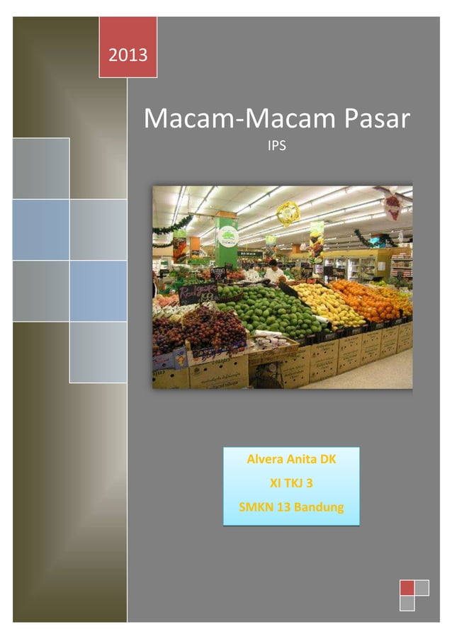 Macam-Macam Pasar | PDF