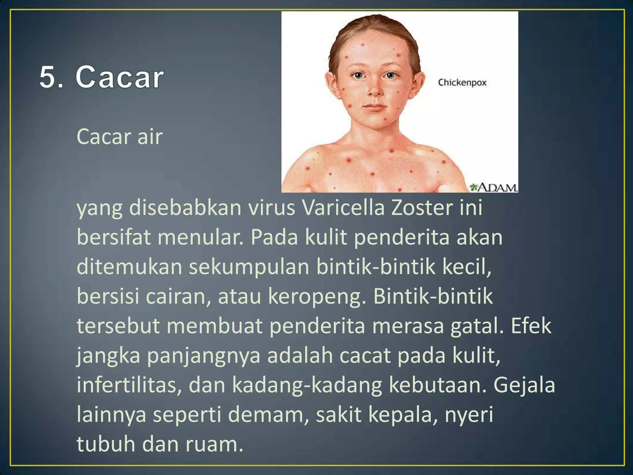 Macam macam penyakit menular | PPTX