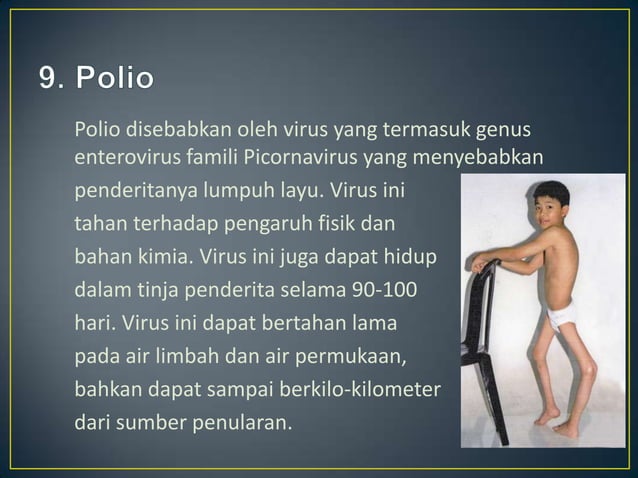Macam macam penyakit menular | PPTX