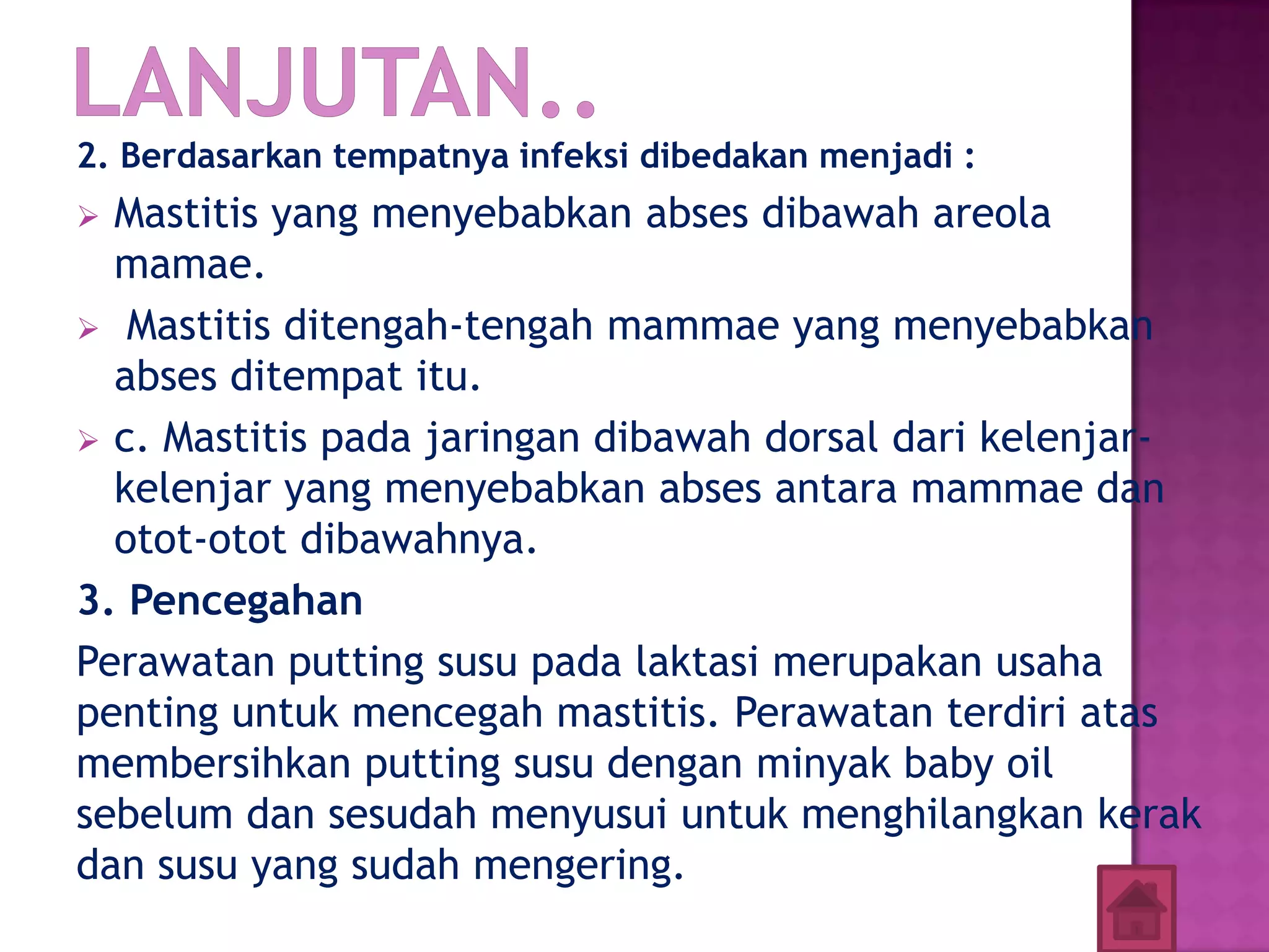 Macam macam penyakit pada masa nifas | PPTX