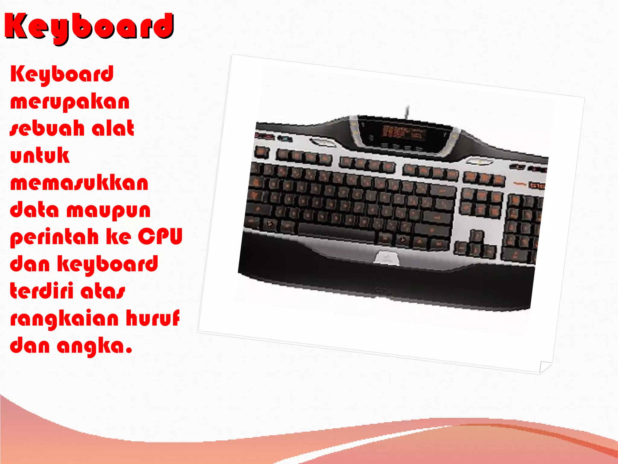 Macam macam perangkat keras komputer (hardware) | PPT