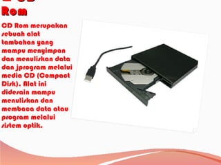 Macam macam perangkat keras komputer (hardware) | PPT