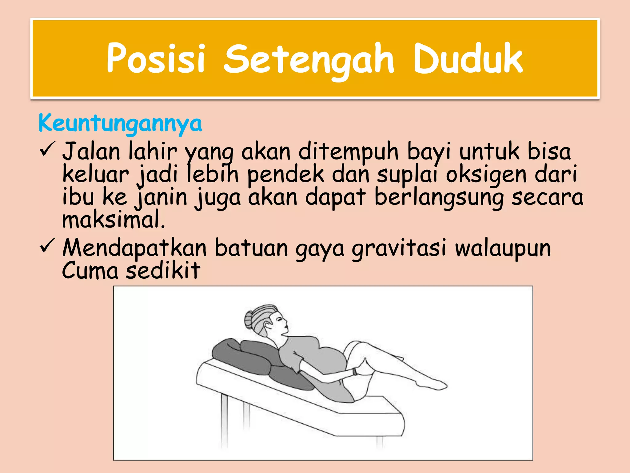 Macam macam posisi melahirkan | PPTX
