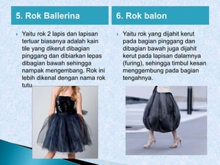 Macam macam rok | PPTX