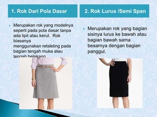 Macam macam rok | PPTX