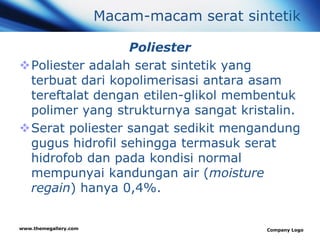Macam macam serat | PPT
