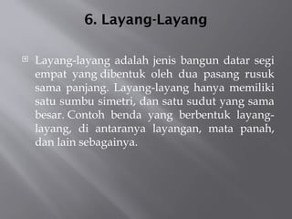 Macam-Macam, Sifat & Rumus Bangun Segi Empat.pptx