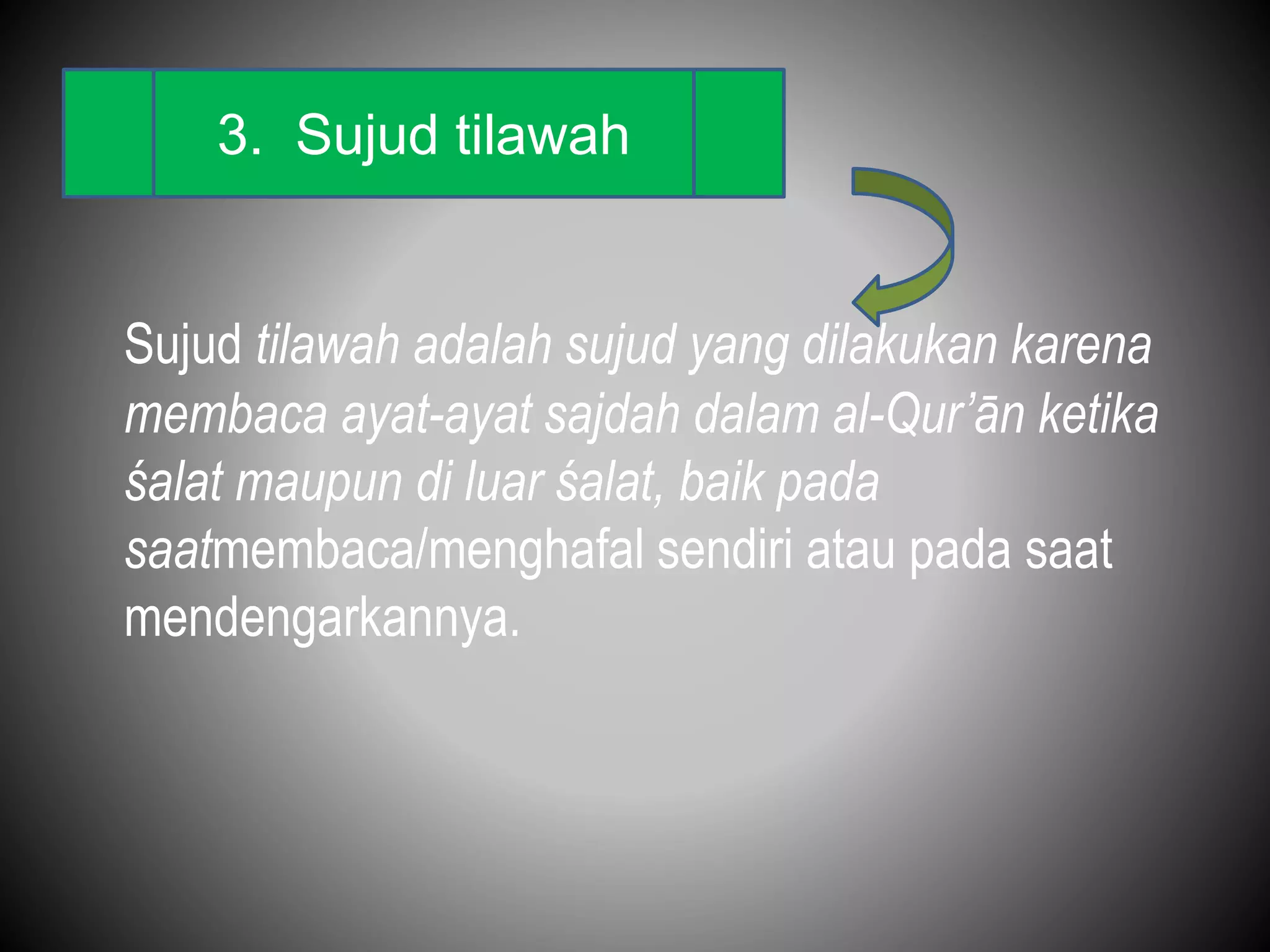Macam macam sujud | PPTX