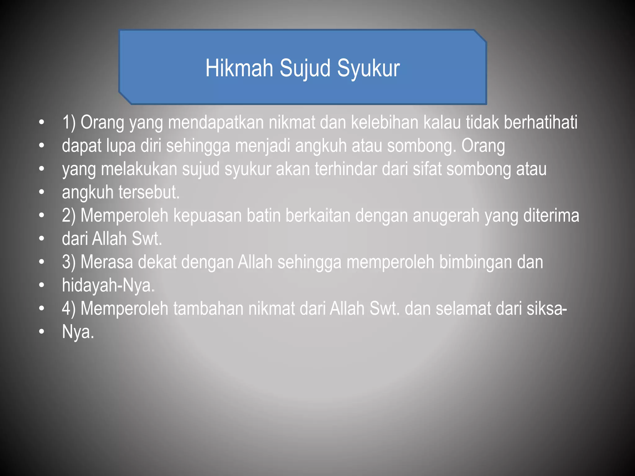 Ppt Macam macam sujud | PPTX