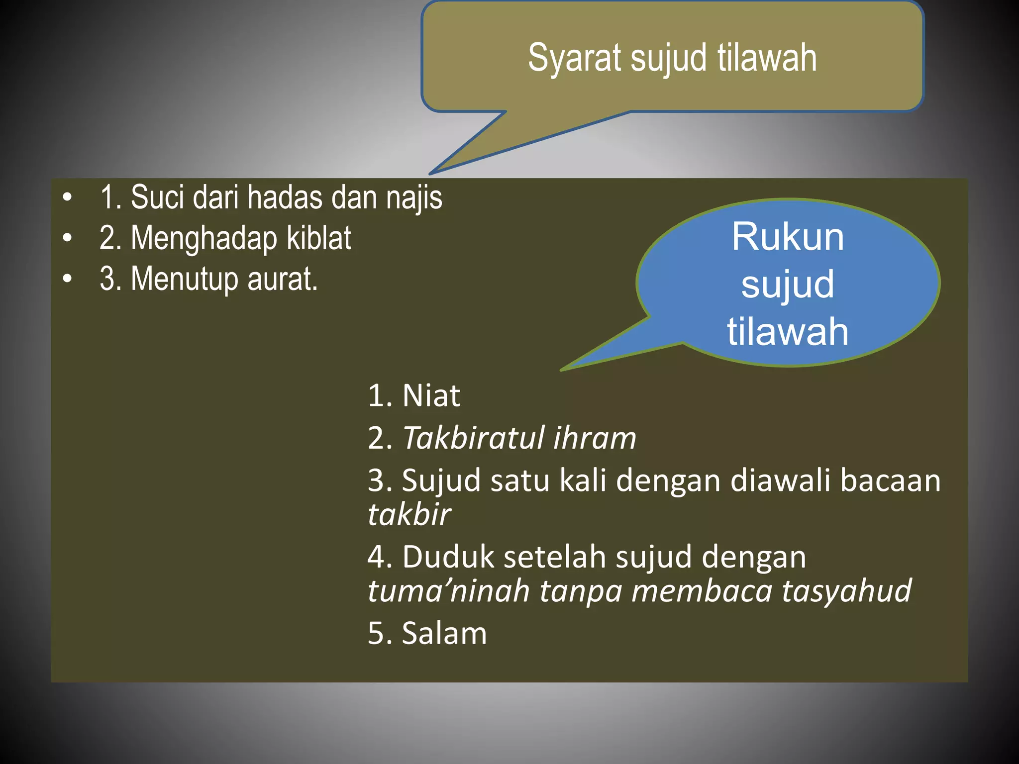 Ppt Macam macam sujud | PPTX