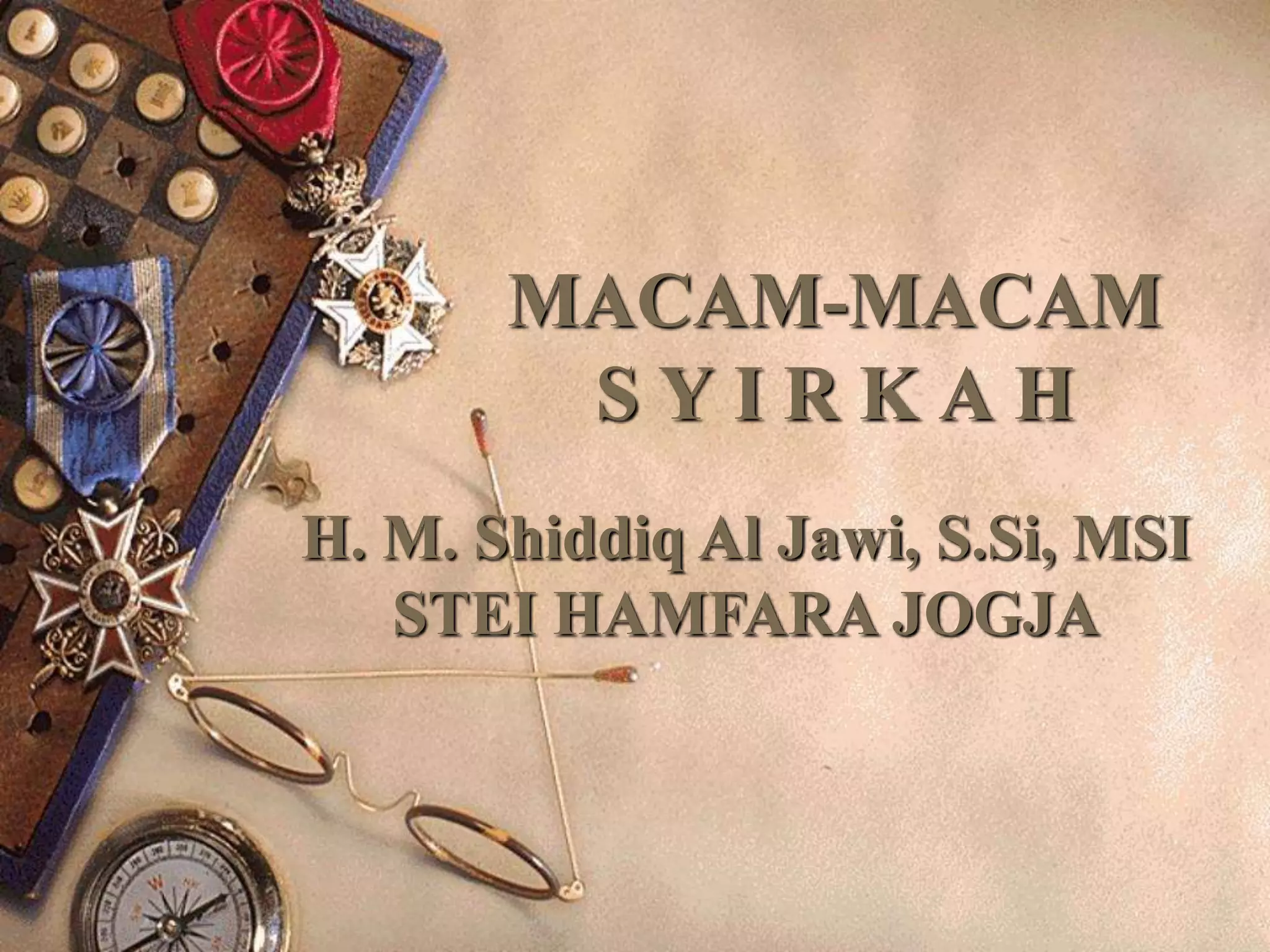 MACAM-MACAM SYIRKAH.ppt