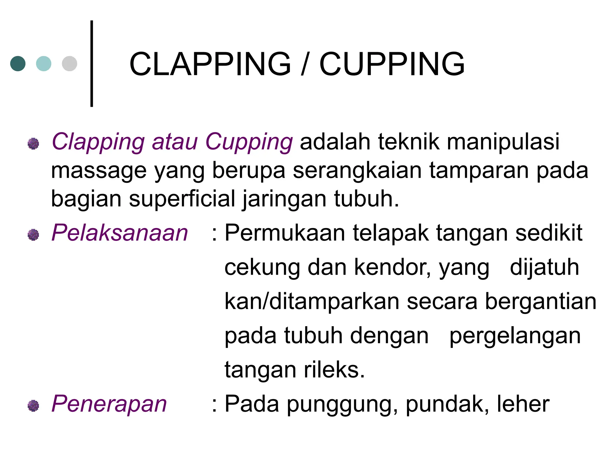 MACAM-MACAM TEKNIK MANIPULASI MASSAGE.ppt