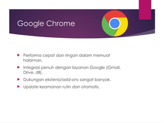 macam-macam browser yang ada di internet | PPTX