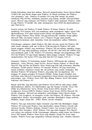 Macam2 sistem operasi komputer | PDF