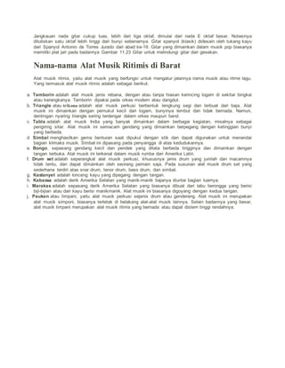 Macam alat musik barat | DOCX