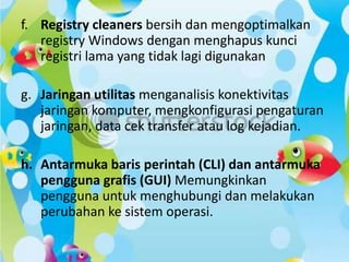 Macam Aplikasi dan Fungsinya | PPTX