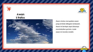 Ppt macam jenis awan DEWI KHOIRUN NISA' 09.pptx