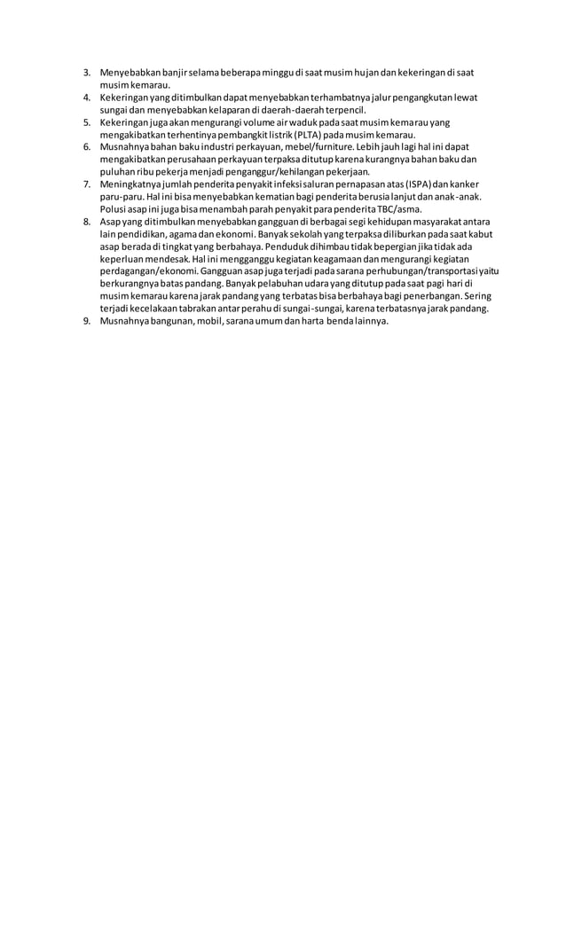 Macam macam bencana alam | DOCX