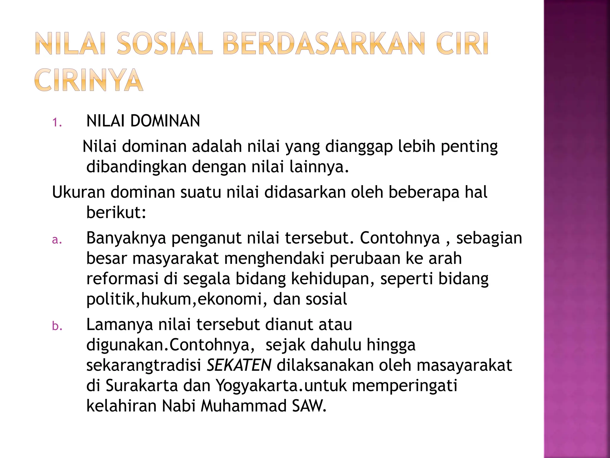 MACAM MACAM NILAI SOSIAL DALAM LINGKUNGAN.pptx