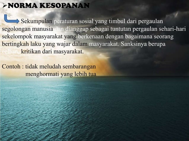 Macam macam norma | PPTX