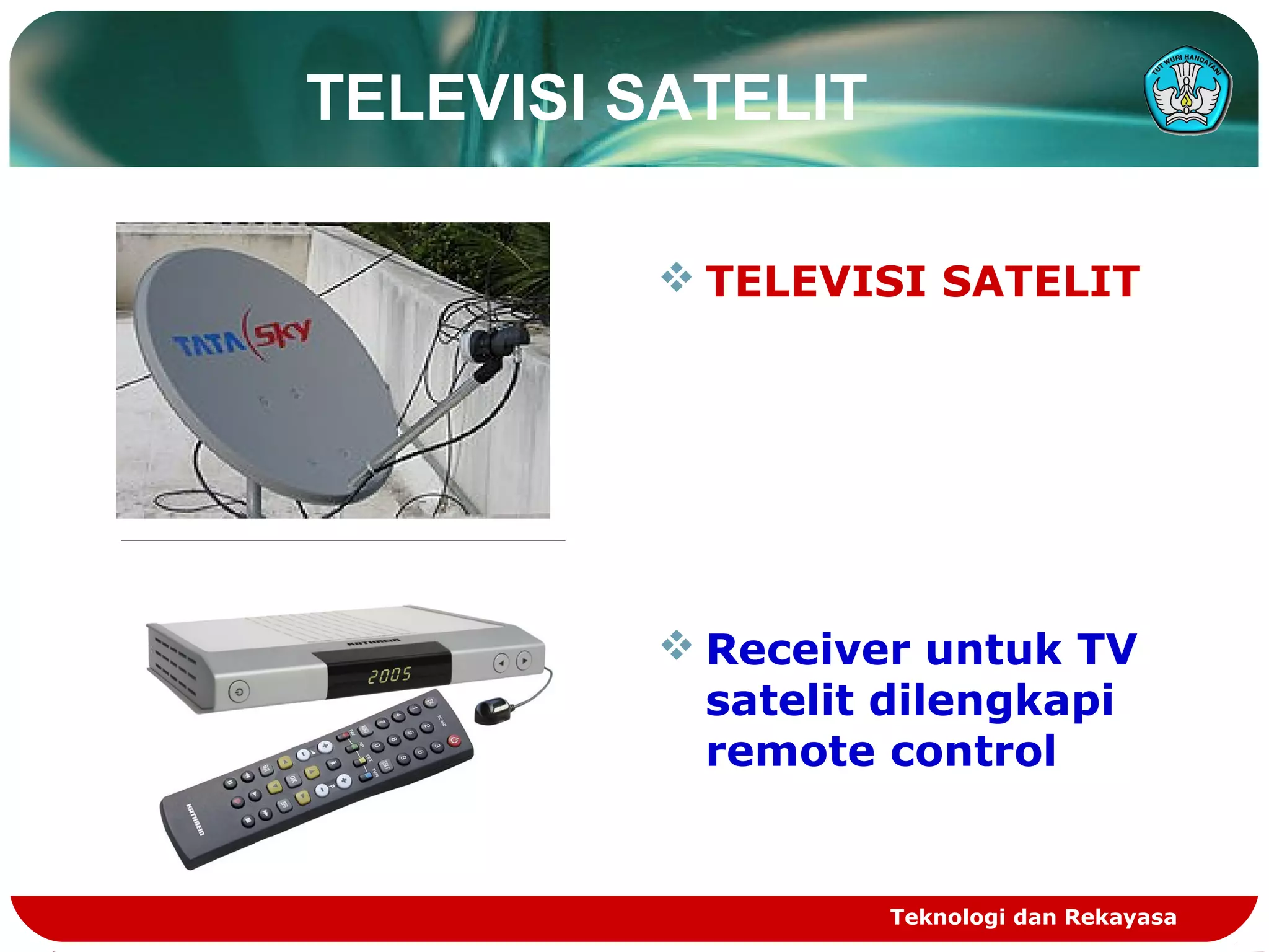 Macam macam penerima televisi | PPT