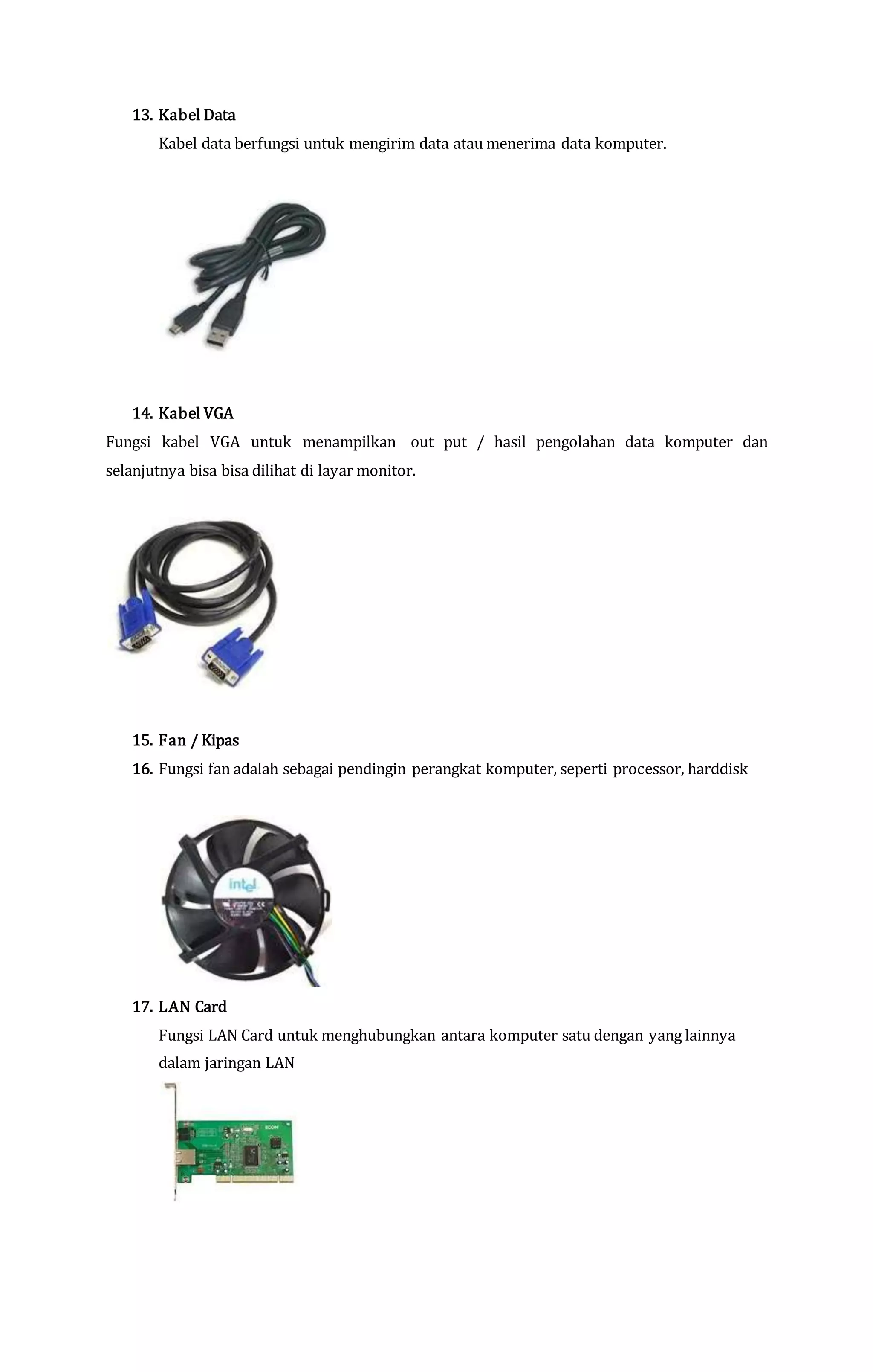 Macam macam perangkat keras | PDF