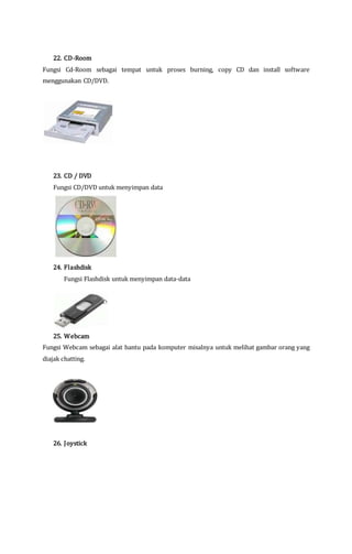 Macam macam perangkat keras | PDF