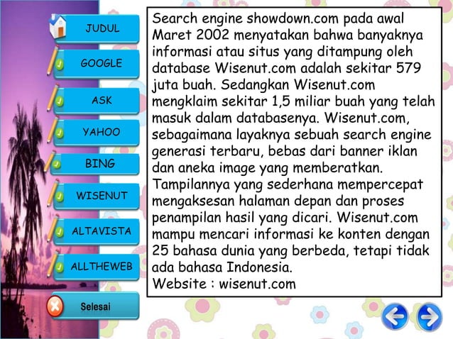 Macam – macam search engine | PPTX