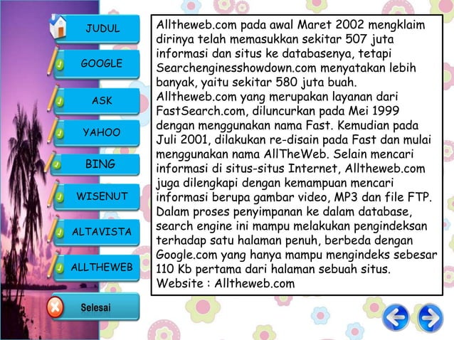 Macam – macam search engine | PPTX