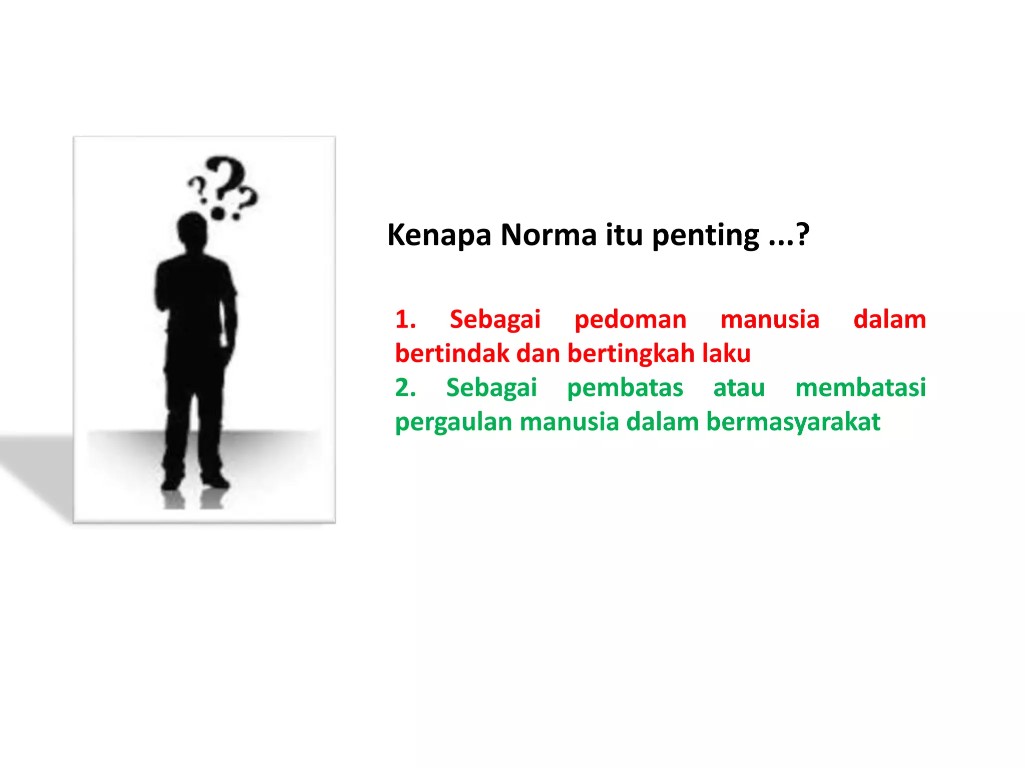 PKn Kelas VII, Macam norma dan penerapannya | PPT