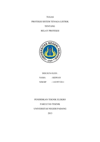 Macam relay proteksi | DOC