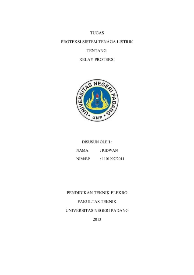 Macam relay proteksi | DOC