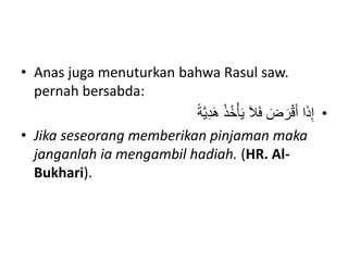 Macam Riba dan Contoh-contohnya - Titok Priastomo | PPT