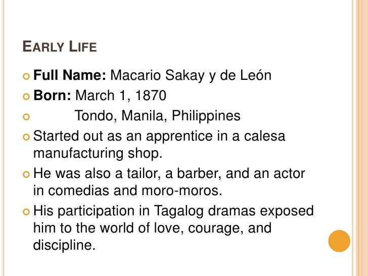Macario sakay Macario sakay