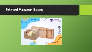 Macaron Boxes | PPTX