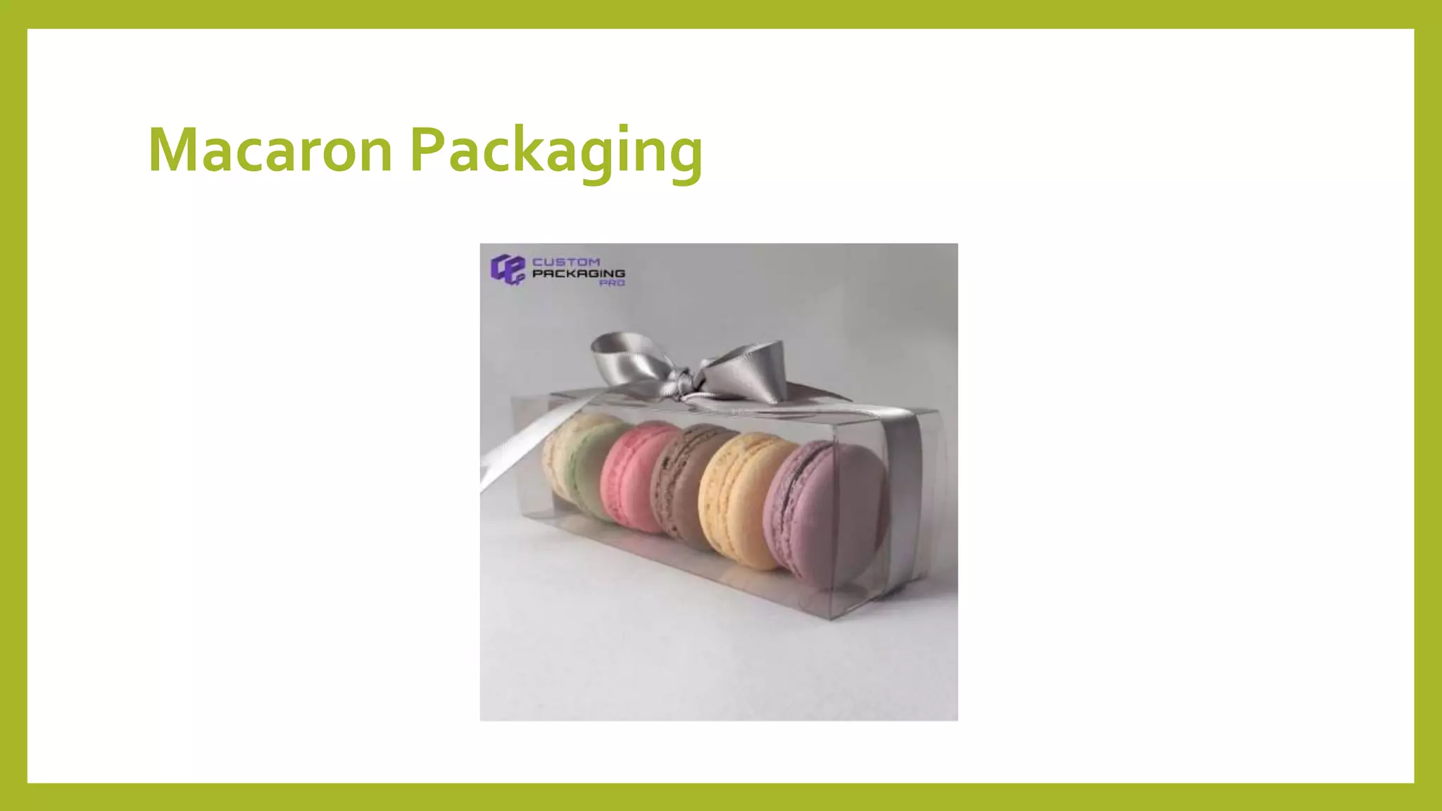 Macaron Boxes | PPTX