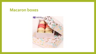 Macaron Boxes | PPTX