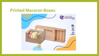 Macaron Boxes | PPTX