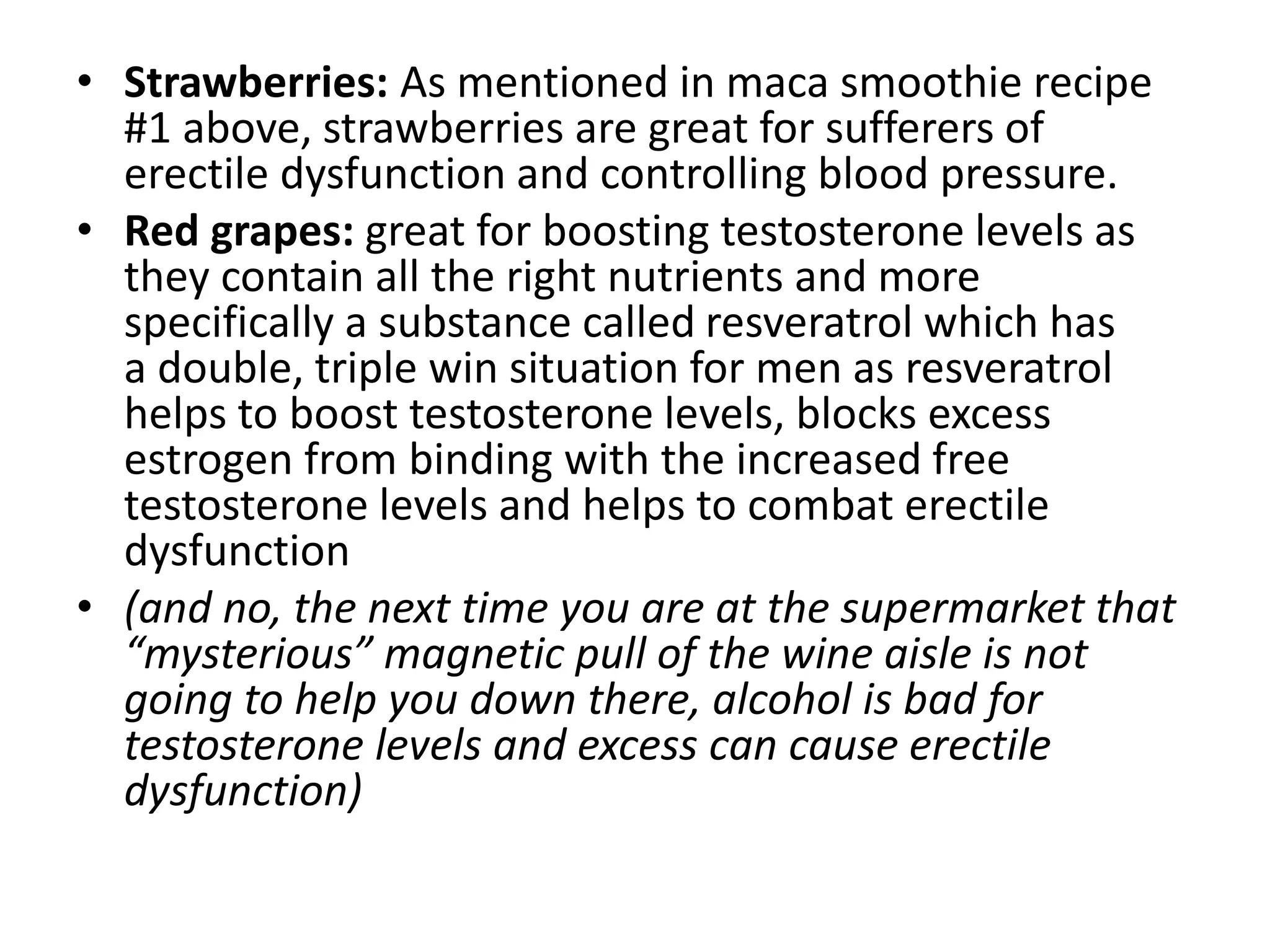 Maca smoothie recipes | PPTX