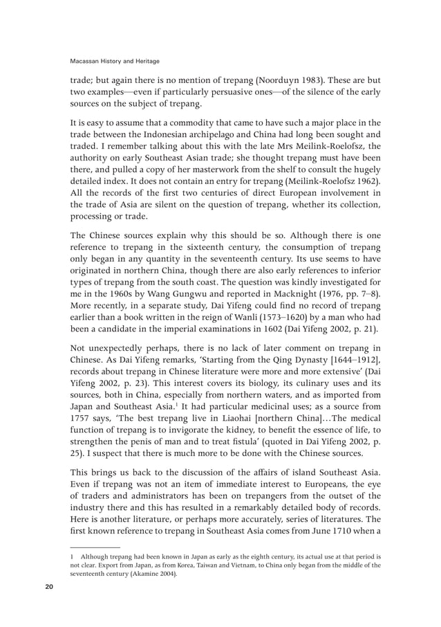 Macassan History and Heritage - Journeys' Encounters and Influences | PDF