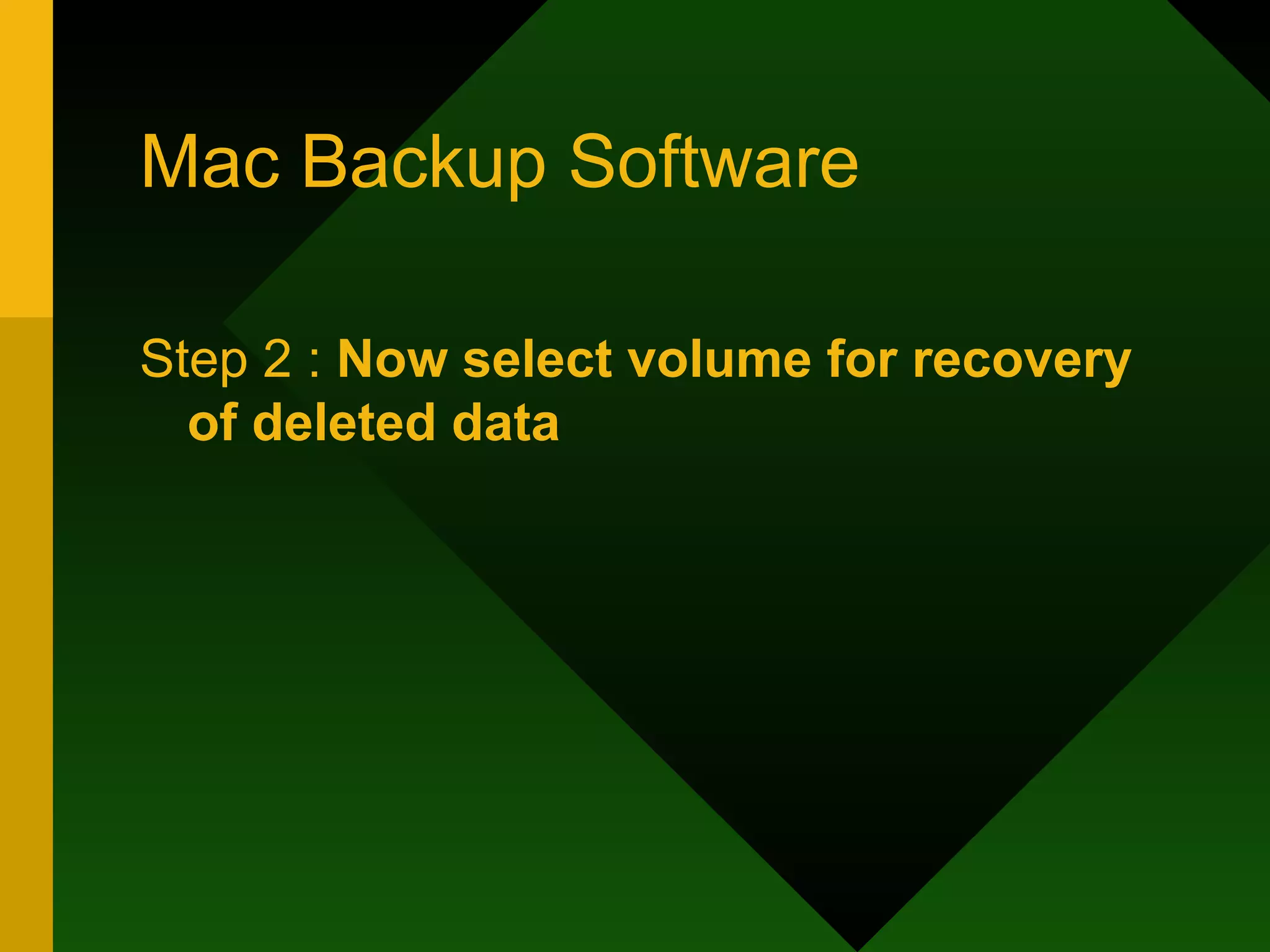 Mac backup software | PPT