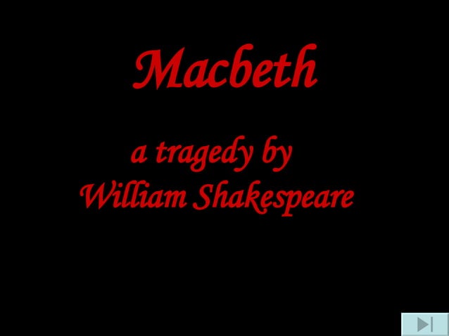 Macbeth | PPT | Drama | Genres